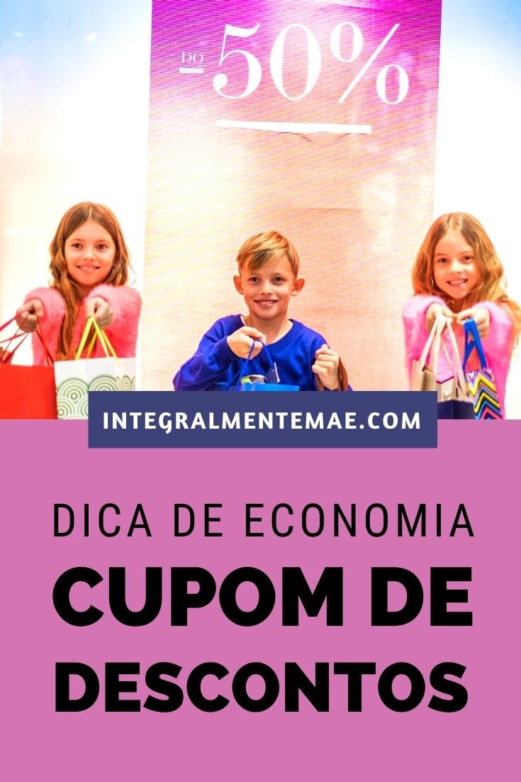 Cupons de descontos em Compras Online: Economia real para toda a família!