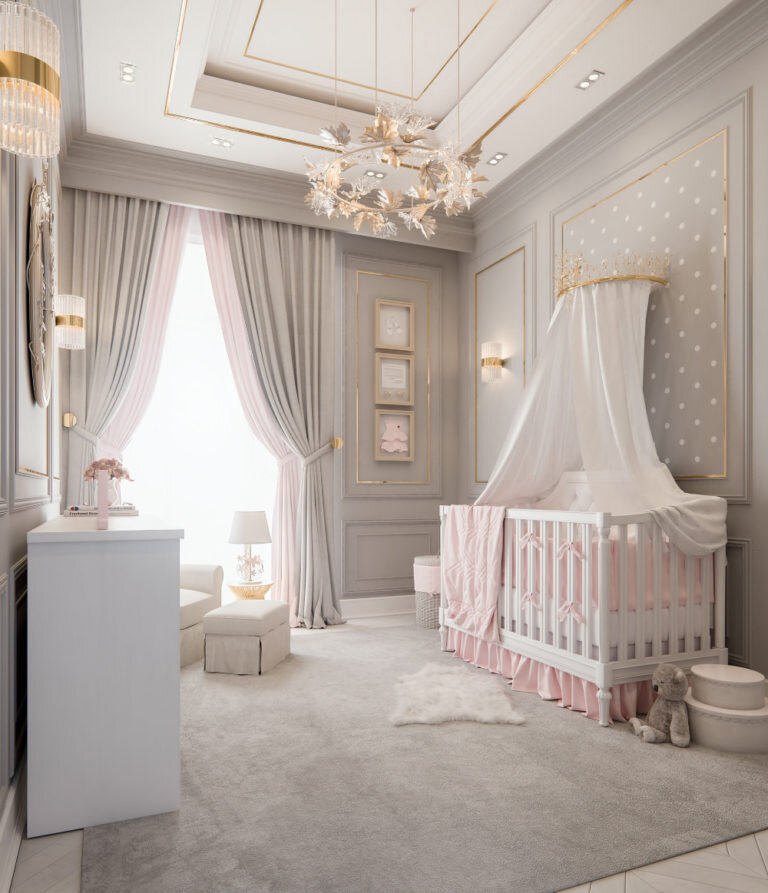 20 ideias de Quarto infantil Luxuoso