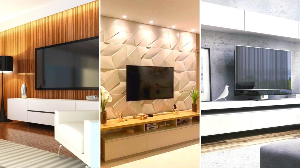 30 ideias de rack para sala de tv com painel