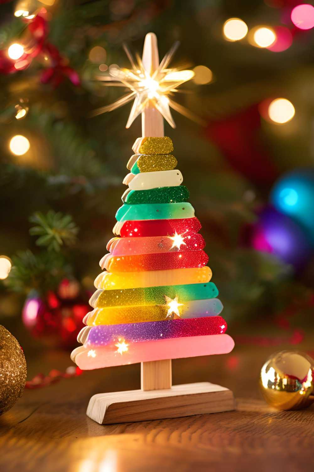 +30 Ideias de Árvore de Natal DIY para Fazer com as Crianças que você ...